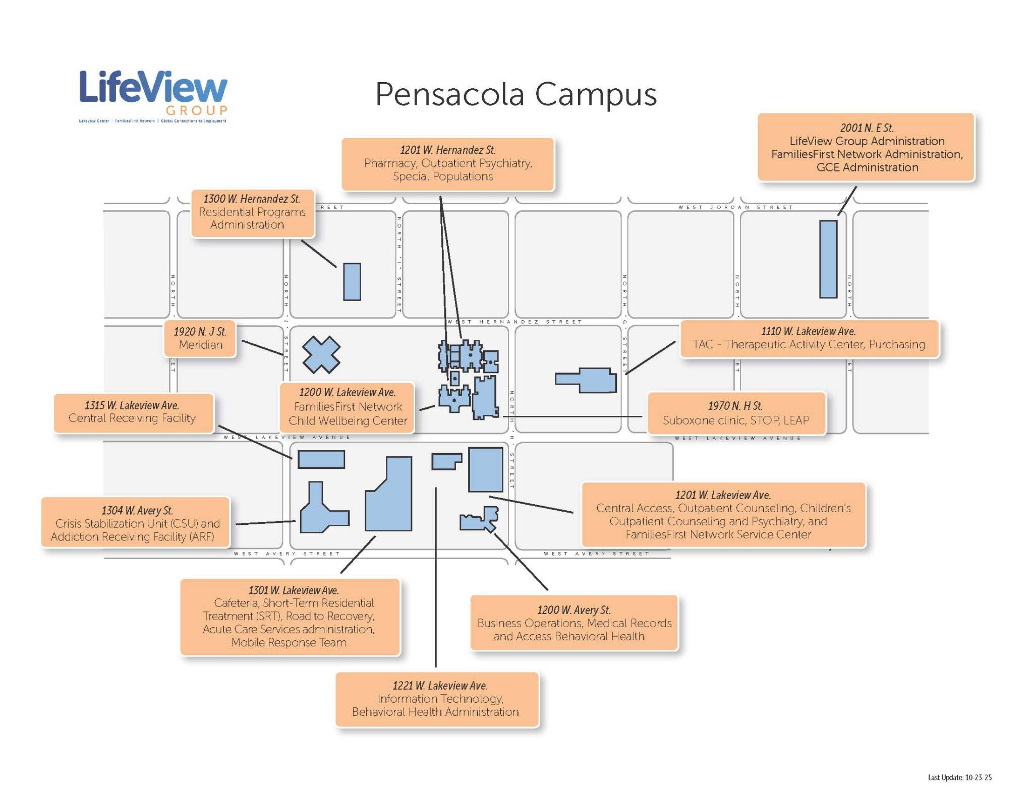Lakeview Center main campus – downtown Pensacola | Lakeview Center