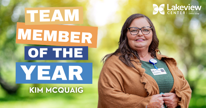 Kim McQuaig has been named Lakeview Center Team Member of the Year ...